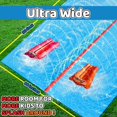 JAMBO 30ft x 8ft XXL Mega Water Slide with 2 Body Boards - Walmart.com