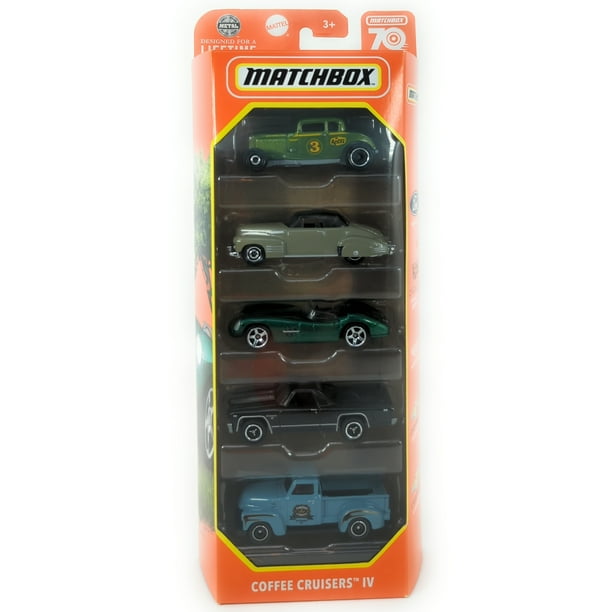 Matchbox Coffee Cruisers IV 5 Car Pack 1:64 Scale Die Cast Vehicles ...