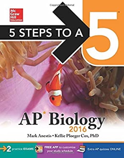 Pre-Owned 5 Steps to a 5 AP Biology 2016 (Paperback) 0071850333 ...
