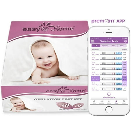 Easy@Home 50 Ovulation Test Strips and 20 Pregnancy Test Strips Combo ...