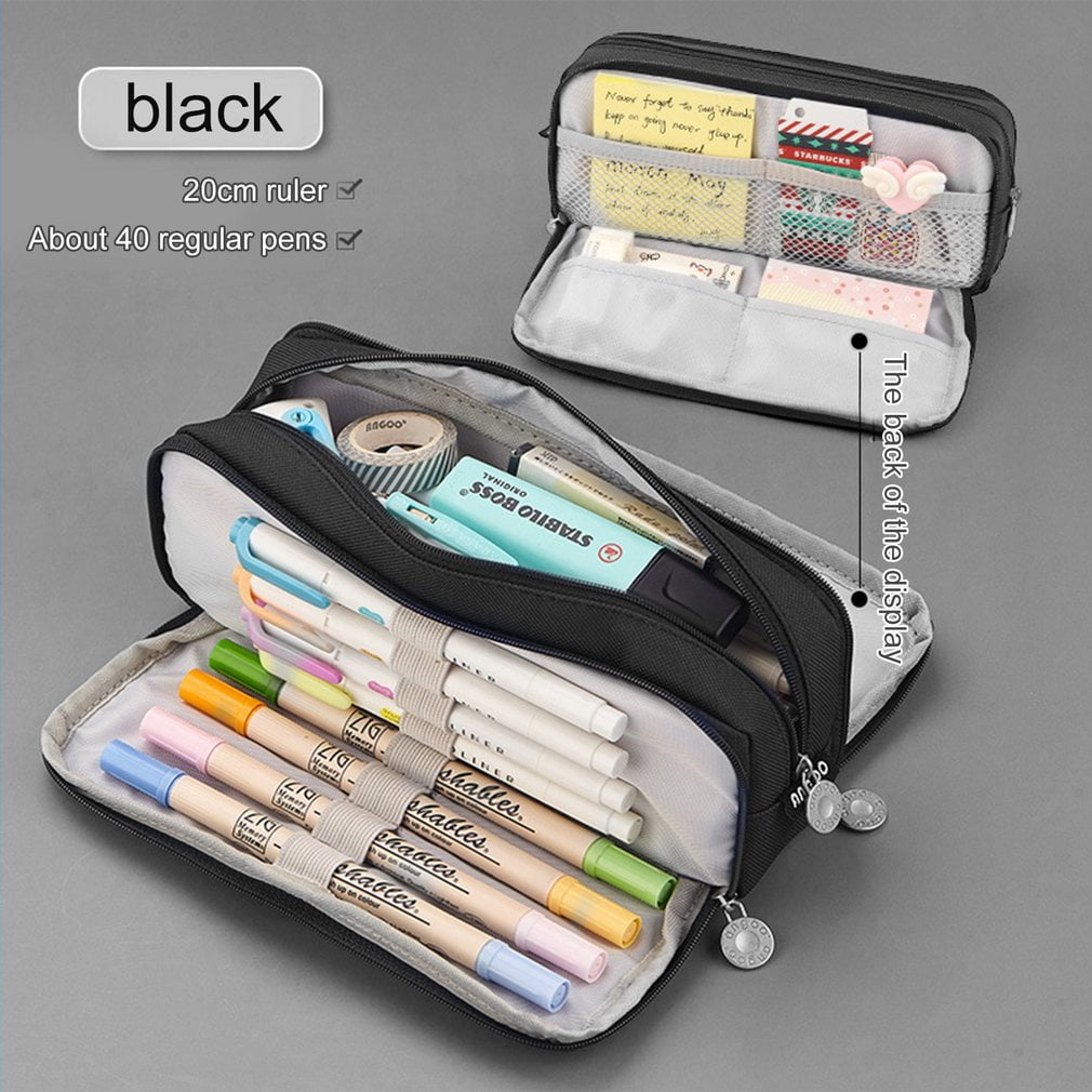 Click here for Icoco Large Capacity Pencil Case Pencilcase Zipper... prices