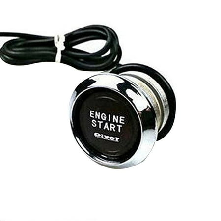 Universal 12V Car Engine Start Push Red LED light Button Switch ...