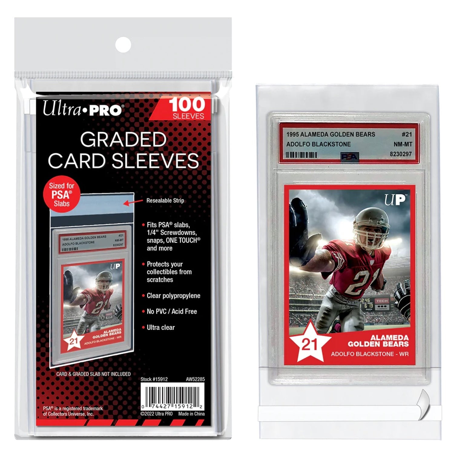 Click here for Ultra Pro: Psa Slab Plastic Sleeves Resealable - 1... prices