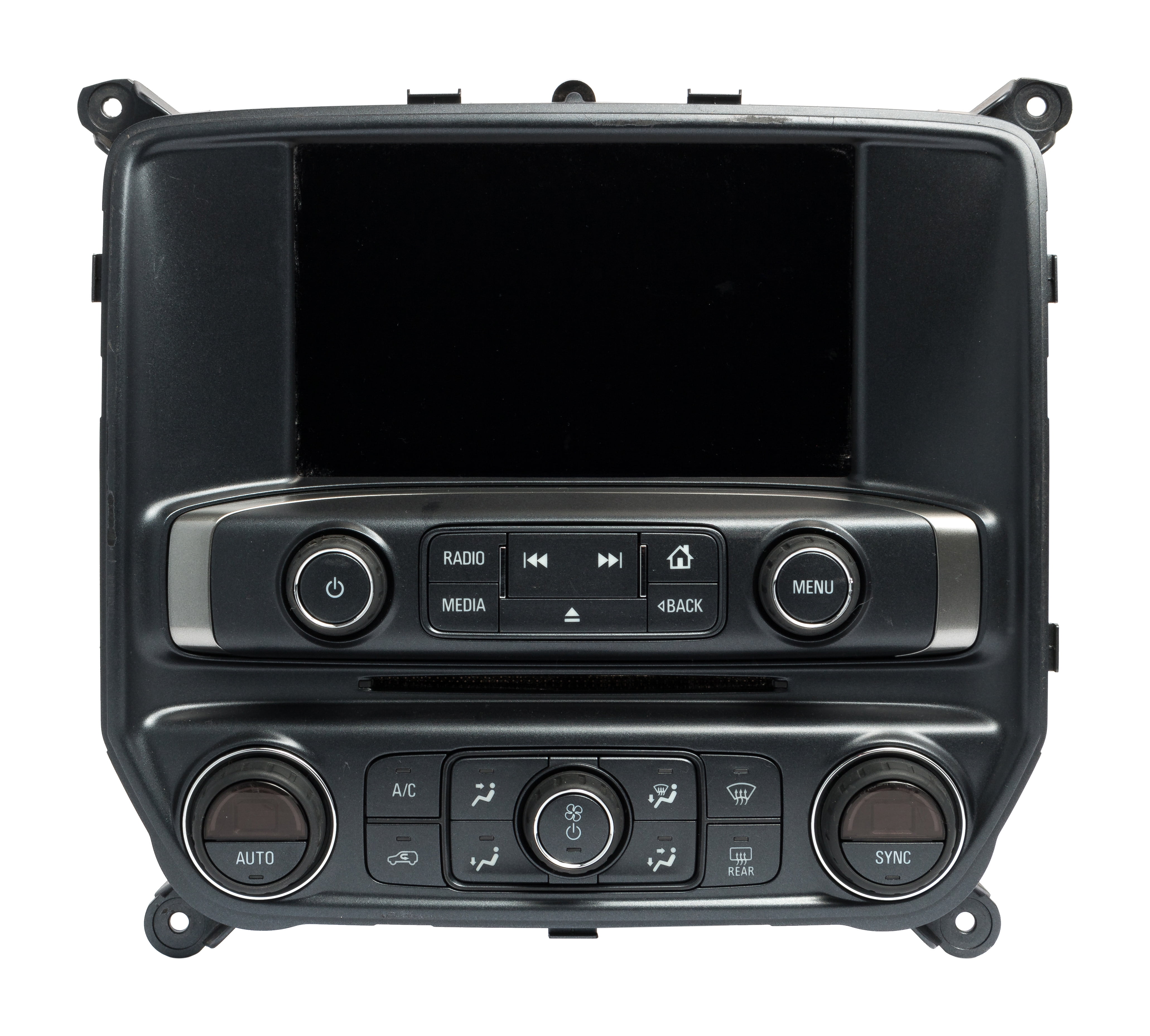 Restored 2018-2019 Chevrolet Silverado Radio and Climate Control Panel ...