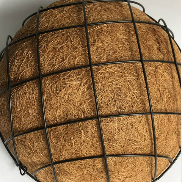 Cesta colgante Maceta Jadeshay Cesta colgante con revestimiento de Fibra de coco | Bodega ...