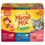 Meow Mix Classic Favorites Variety Pack, 2.75-Ounce Cans (Pack of 24 ...