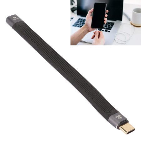Type C Extension Cable, 5A Charging Current Plug And Play Metal FPC 10 ...