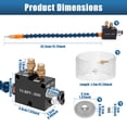Mist Coolant Lubrication Spray System for Metal Cutting Engraving ...