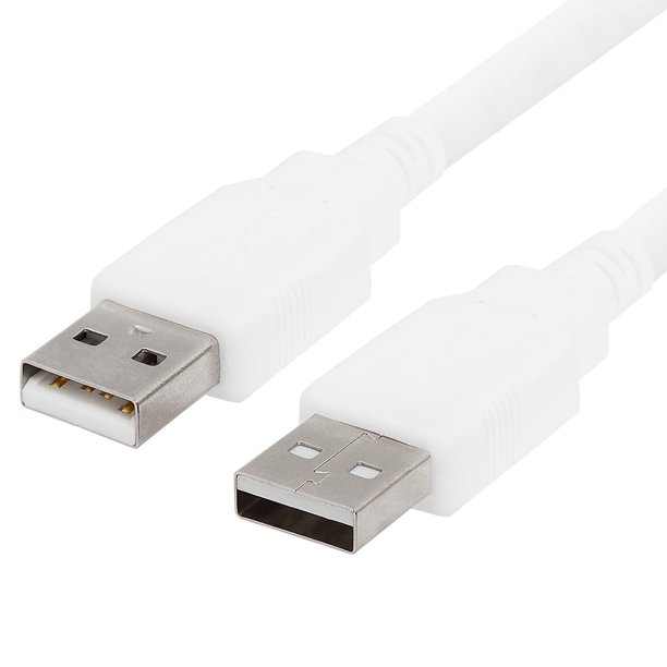 USB 2.0 A to USB A Male High-Speed 480 Mbps Cable Data Transfer Hard ...