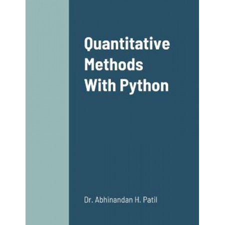 Quantitative Methods With Python | Walmart Canada