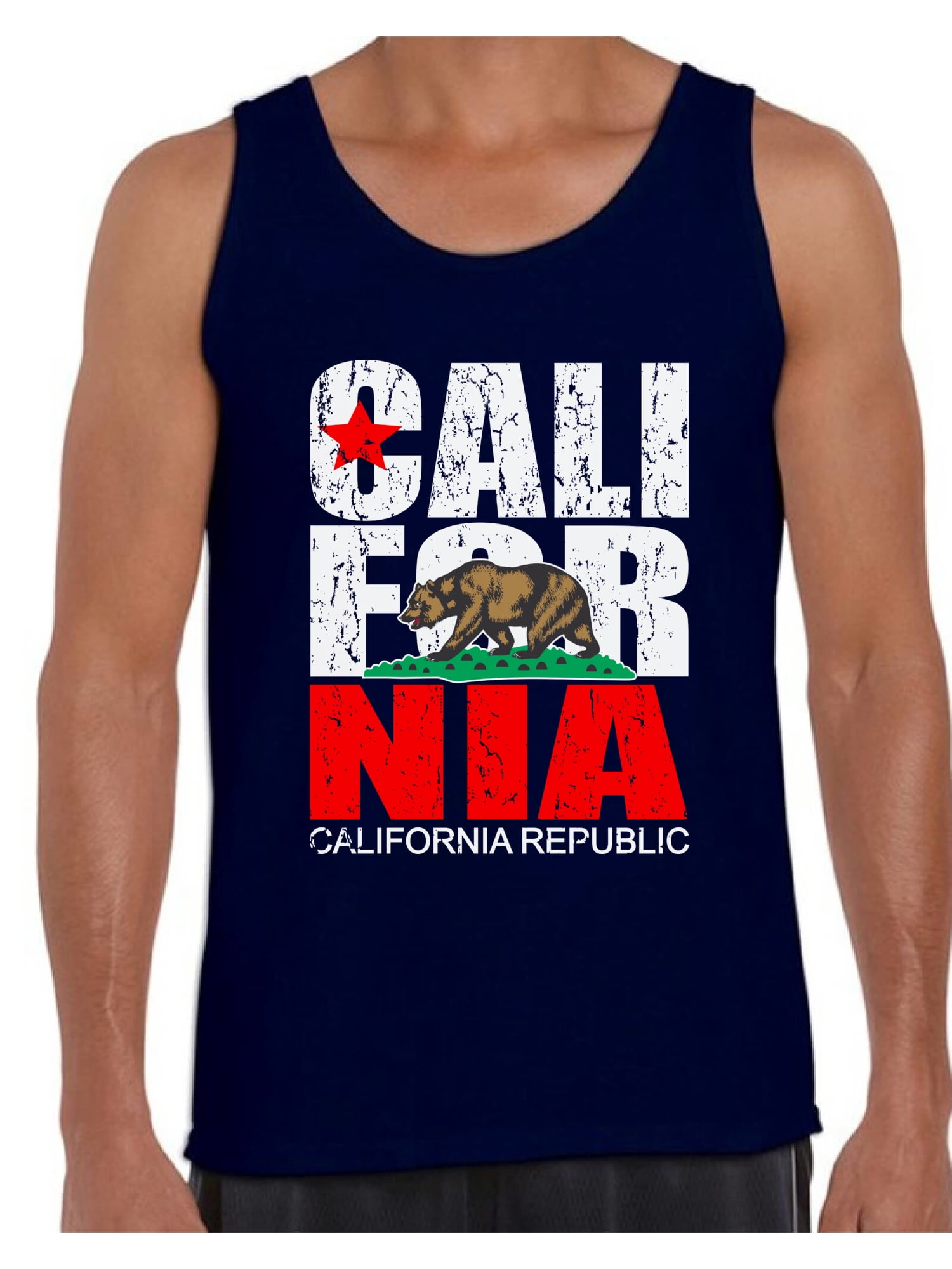 Awkward Styles California Republic Tank Top for Men California Republic ...