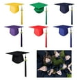 lanema 2024 Academic Mortarboard Bachelor Caps Graduation Costume ...