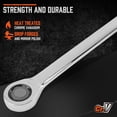 Extra Long Ratcheting Wrench Set, 8-22MM Double Box End, 9-Piece Metric ...