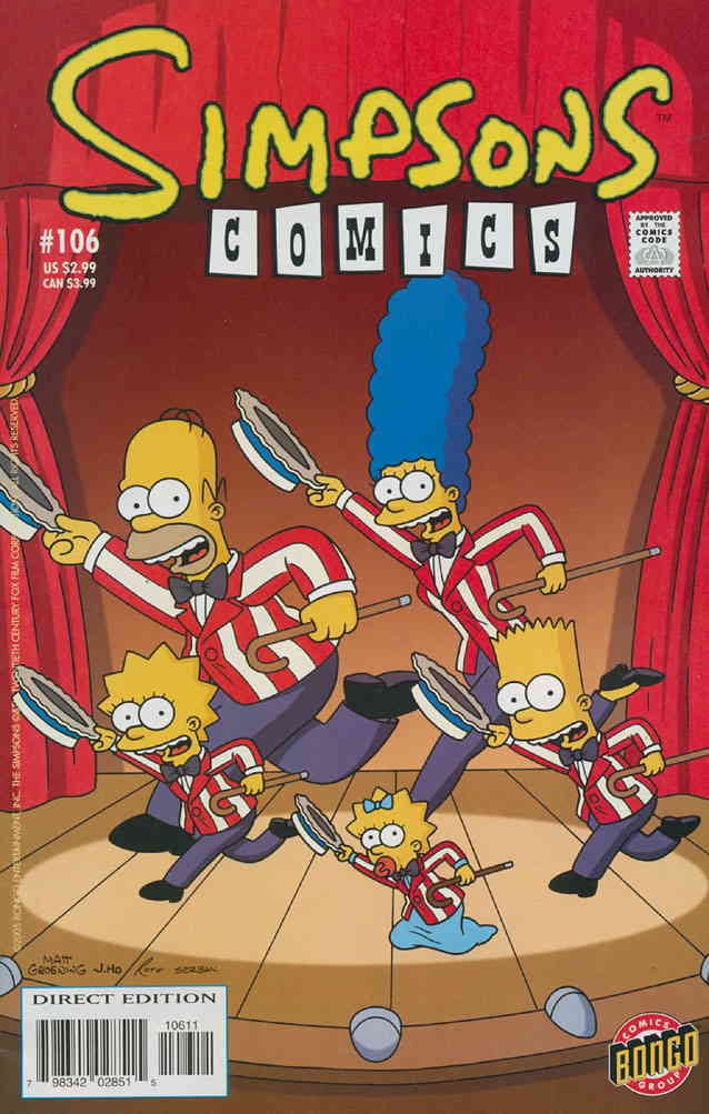 Simpsons Comics #106 VF ; Bongo Comic Book - Walmart.com