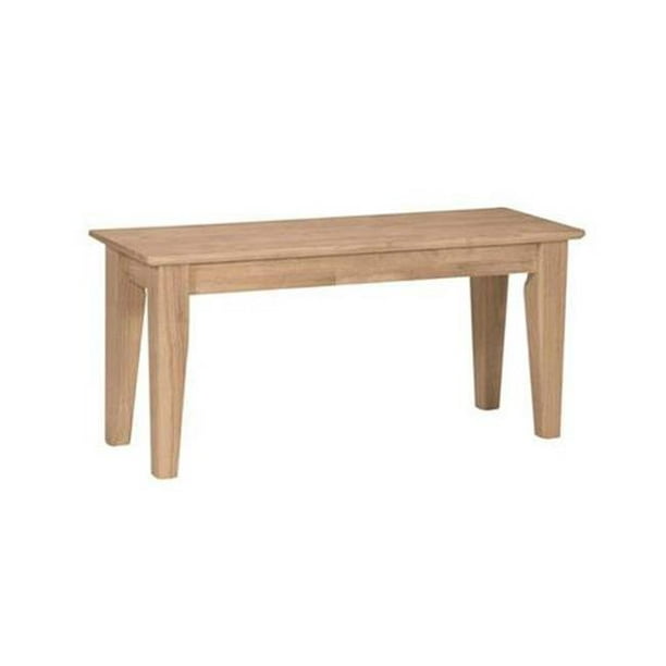 Shaker Style Bench - Walmart.com
