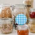 BESTYASH 50Pcs Sky Blue Tinplate Sealing Lids for Mason Jar Canning and ...