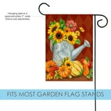 Toland Home Garden Fall Garden Flower Fall Flag Double Sided 12x18 Inch ...