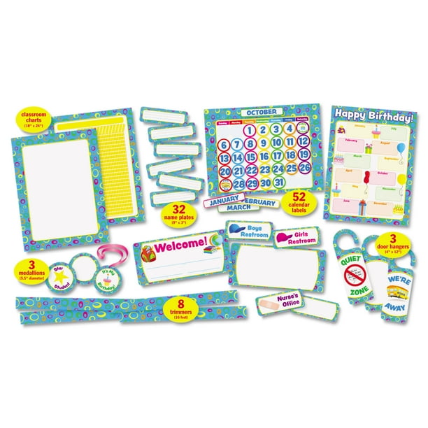 Scholastic Super Classroom Kit, Funky, 108 Pieces per Set - Walmart.com ...