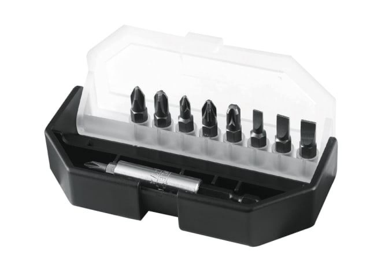 STANLEY - Slotted/Phillips/Pozidriv Insert Bit Set, 10 Piece - Walmart.com