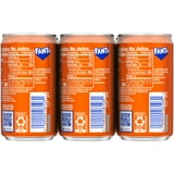 Fanta Orange Mini Soda Pop Soft Drink - Rich Fruit Flavor, 7.5 fl oz ...