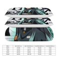 Black & White Manga Panel Green-Haired Swordsman Print 3Pcs Bedding Set ...