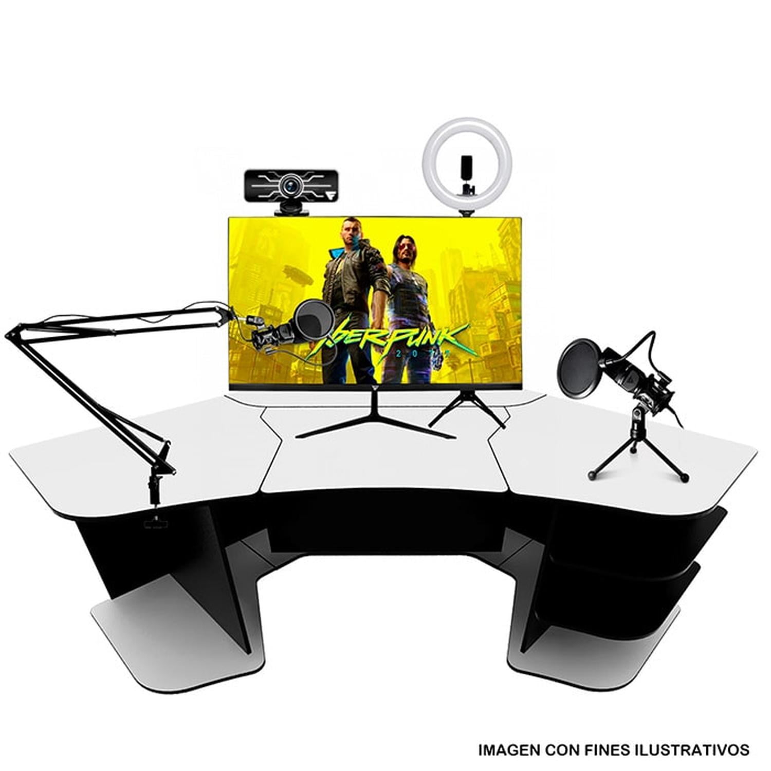 Kit Youtuber Streaming GAME FACTOR gaming webcam lampara microfono ...