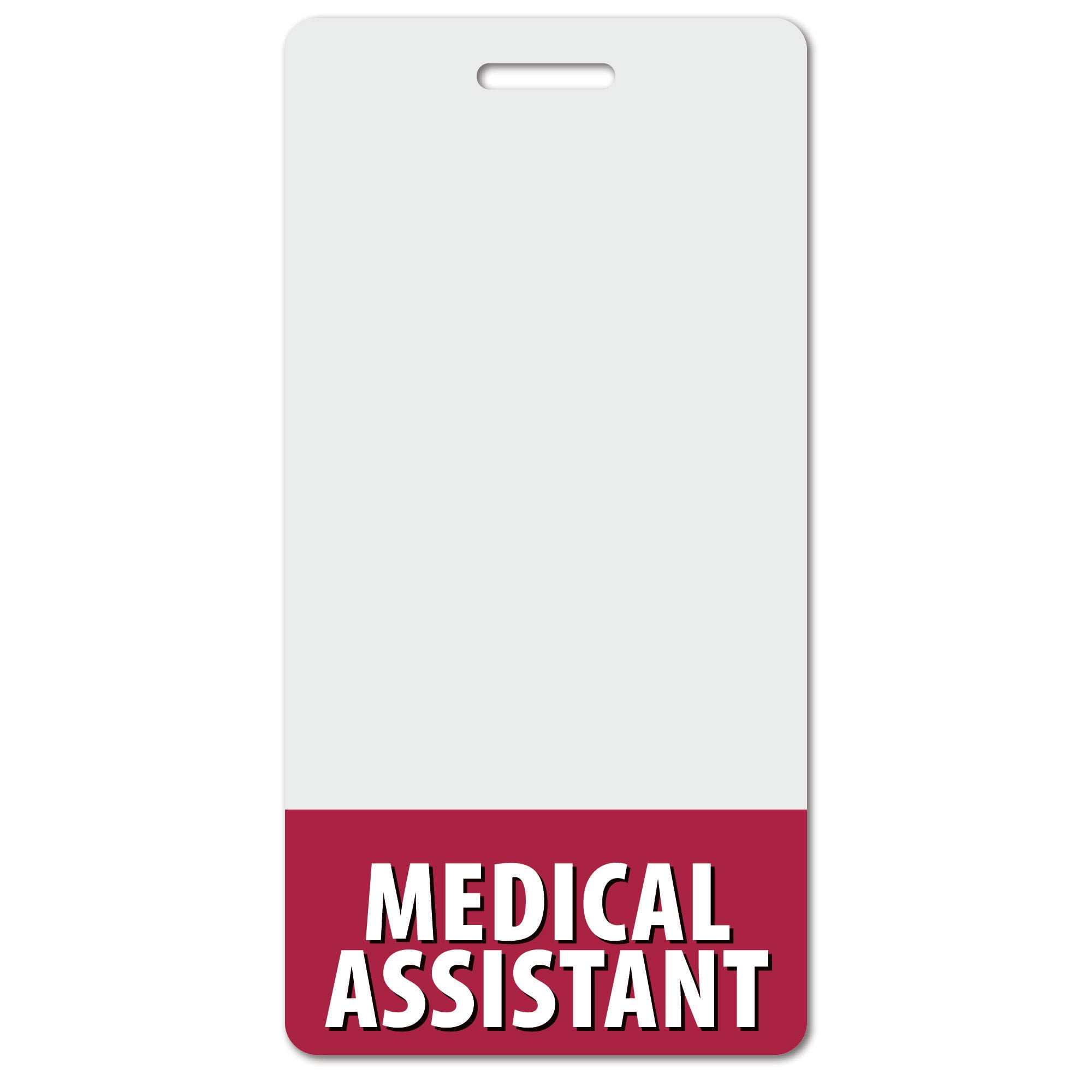 MEDICAL ASSISTANT Heavy Duty Vertical Burgundy (5 pack) - Spill & Tear ...