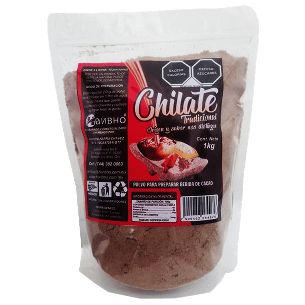 Chilate en Polvo HANBHO tradicional 1 kg. | Walmart en línea