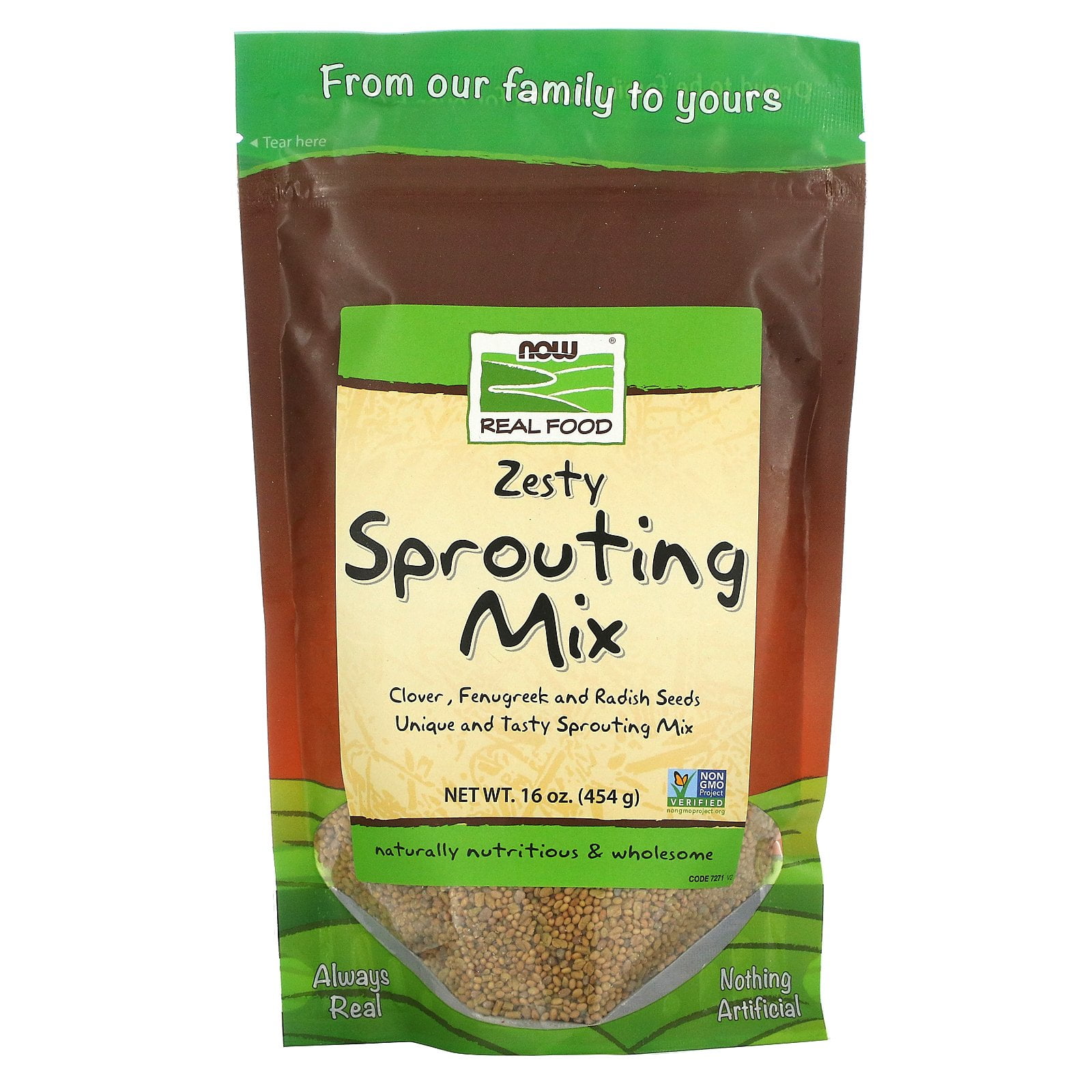 Click here for Now Foods  Real Food  Zesty Sprouting Mix  16 Oz (... prices