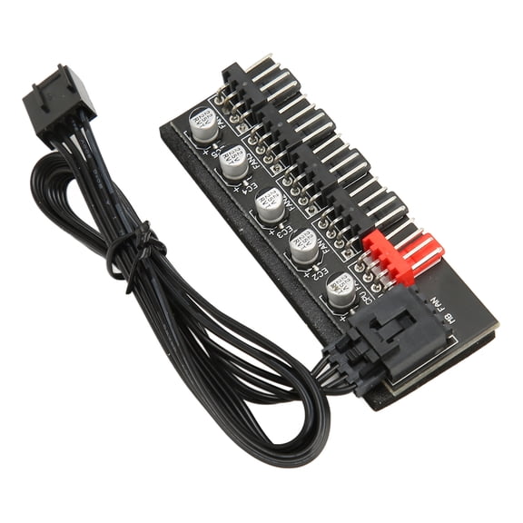 XSPC 8-Way PWM Splitter Hub V2, White - Walmart.com