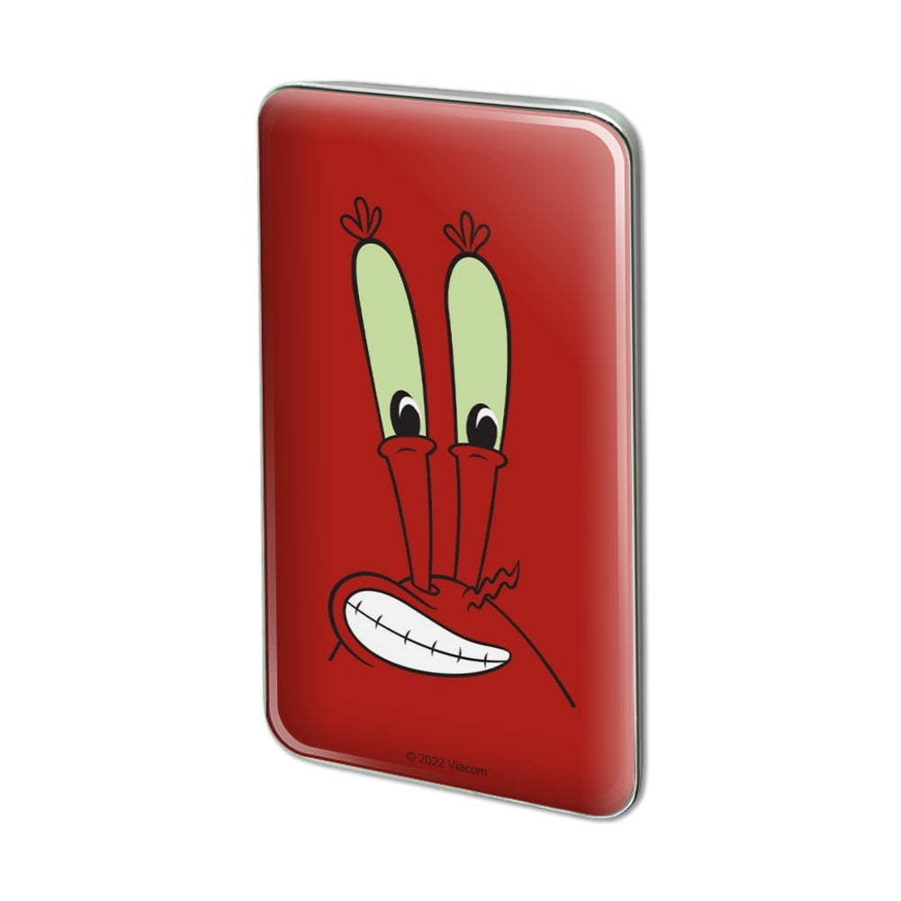 SpongeBob Mr. Krabs Face Metal Rectangle Lapel Hat Pin Tie Tack Pinback ...