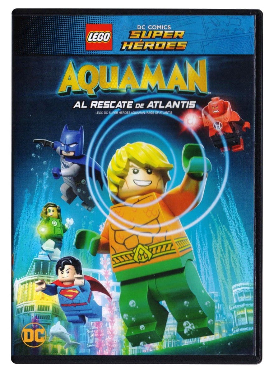 Aquaman Al Rescate De Atlantis Lego Dc Universe Pelicula Dvd Warner ...