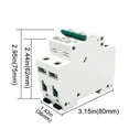 2P DC 1000V Solar Mini Circuit Breaker Battery Switch 6A/10A/16A/20A/25A/32A/40A/50A/63A For ...