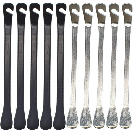 TILIYHELLO Bicycle Tyre Levers, Stainless Steel Bike Tire Levers, Metal ...