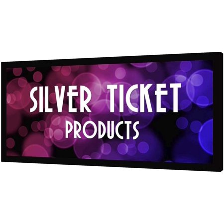 Silver Ticket Products STR Series 6 Piece Home Theater Fixed Frame 4K ...