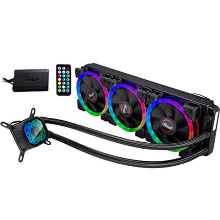 Rosewill RGB CPU Liquid Cooler with Customizable Lighting Effects ...