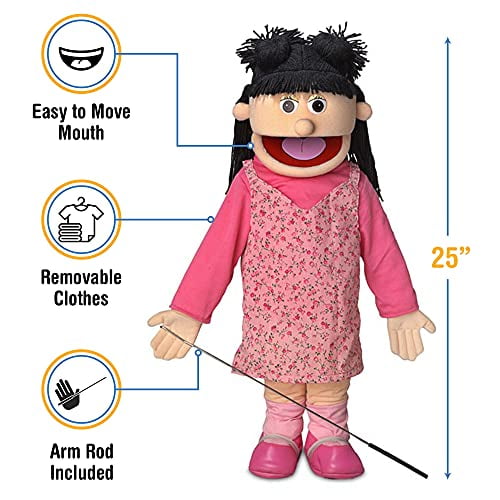 Click here for Silly Puppets 25 Susie  Peach Girl  Full Body  Ven... prices