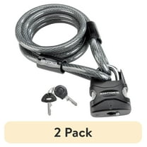 Kryptonite Double Loop Cable & Padlock - Secure Your Bicycle - Walmart.com