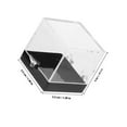 BESTYASH 6Pcs Transparent Specimen Display Box Plastic Rock Collection ...