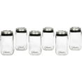 Adjustable Glass Spice Jars- Set of 24 Premium Seasoning Shaker Rub ...