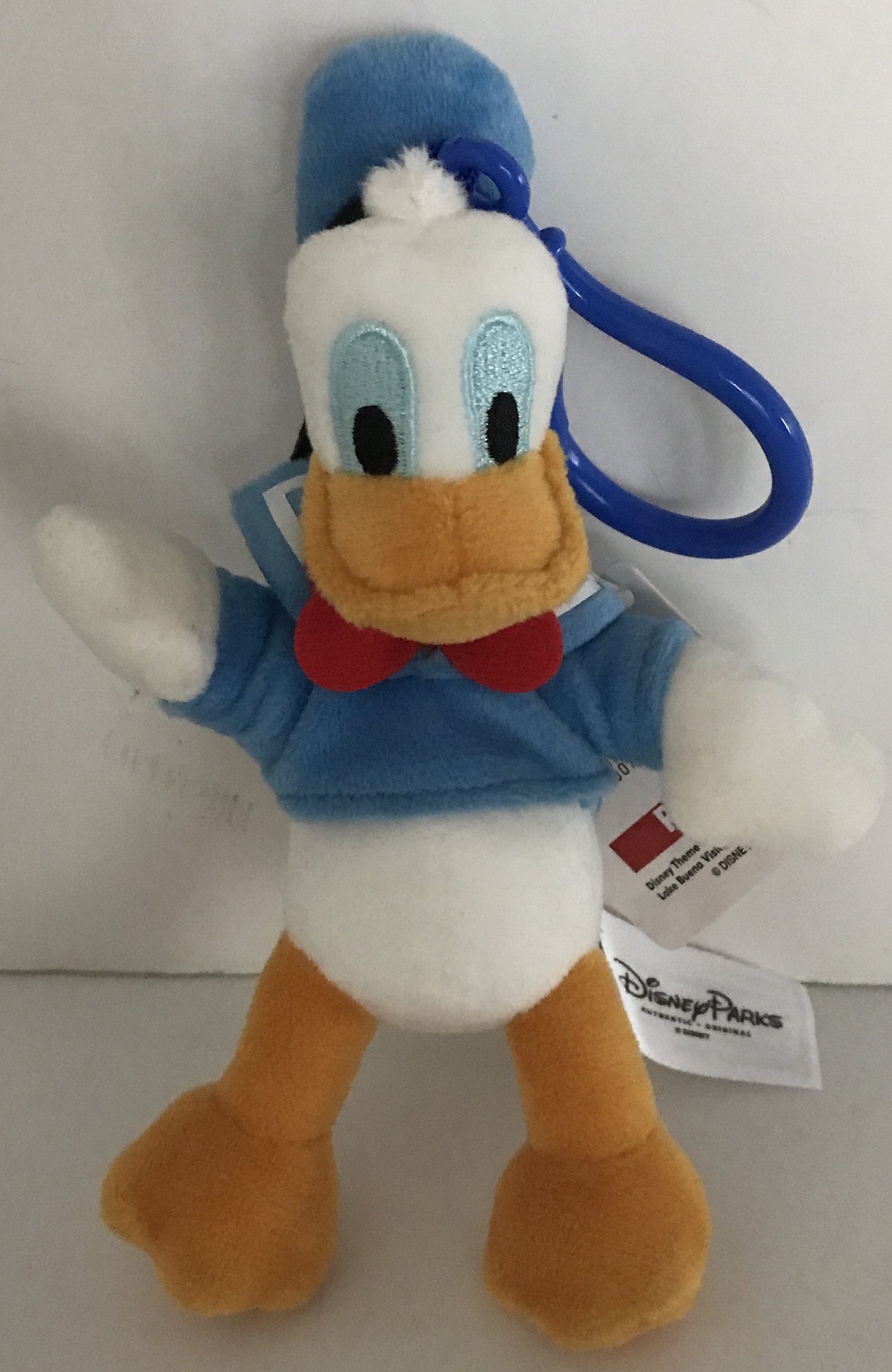 Disney Parks 6" Donald Keychain Plush New With Tags - Walmart.com
