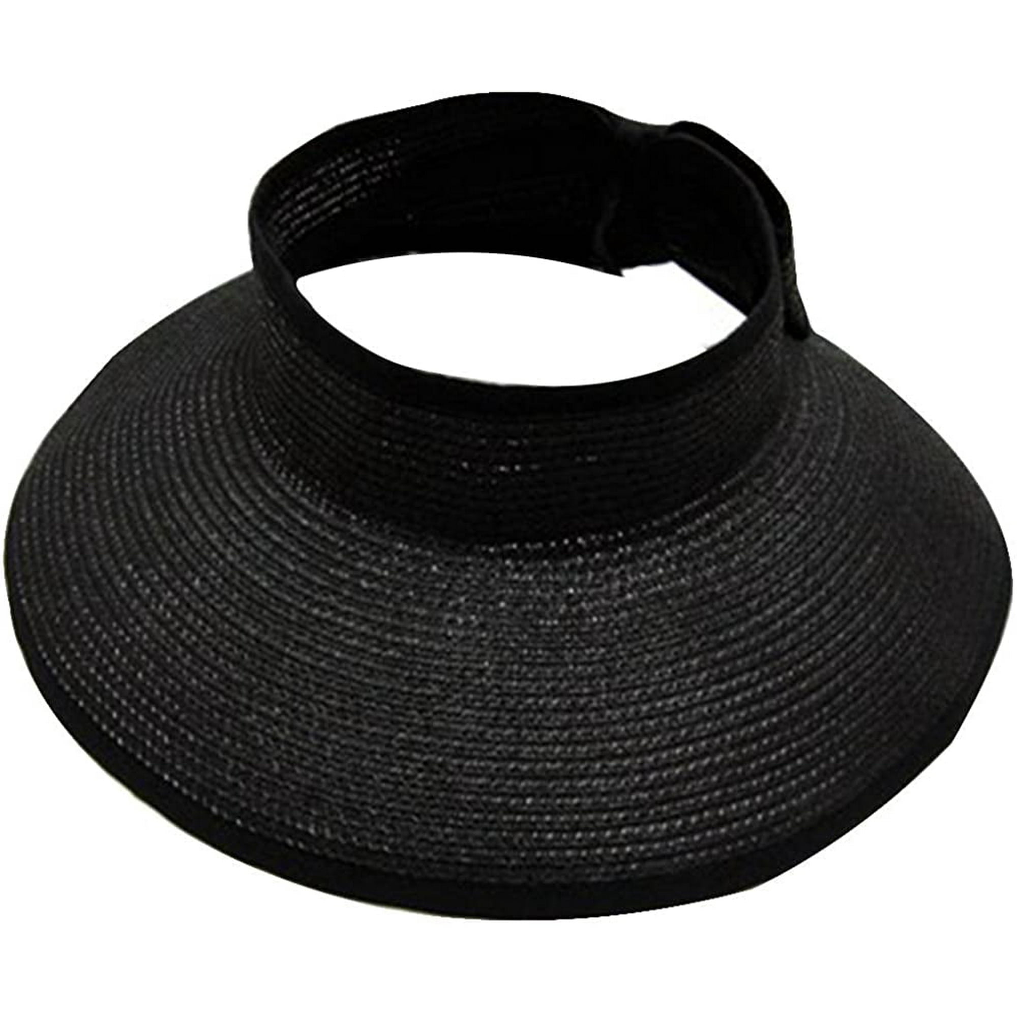 Click here for Jiaia Sun Visor Hat For Women Wide Brim Straw Roll... prices