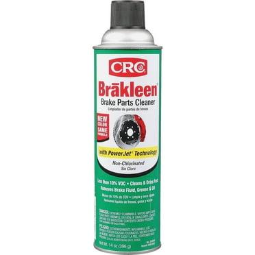 CRC Brakleen Auto Brake Parts Cleaner Non-Flammable 19oz, Automotive ...