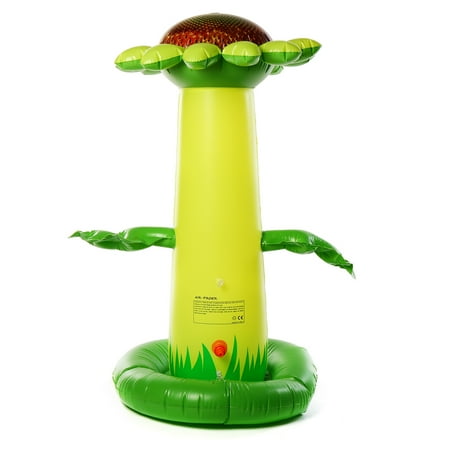 Sunflower Inflatable Water Splash Fountain Toy Beach Swimming Mat Kids ...