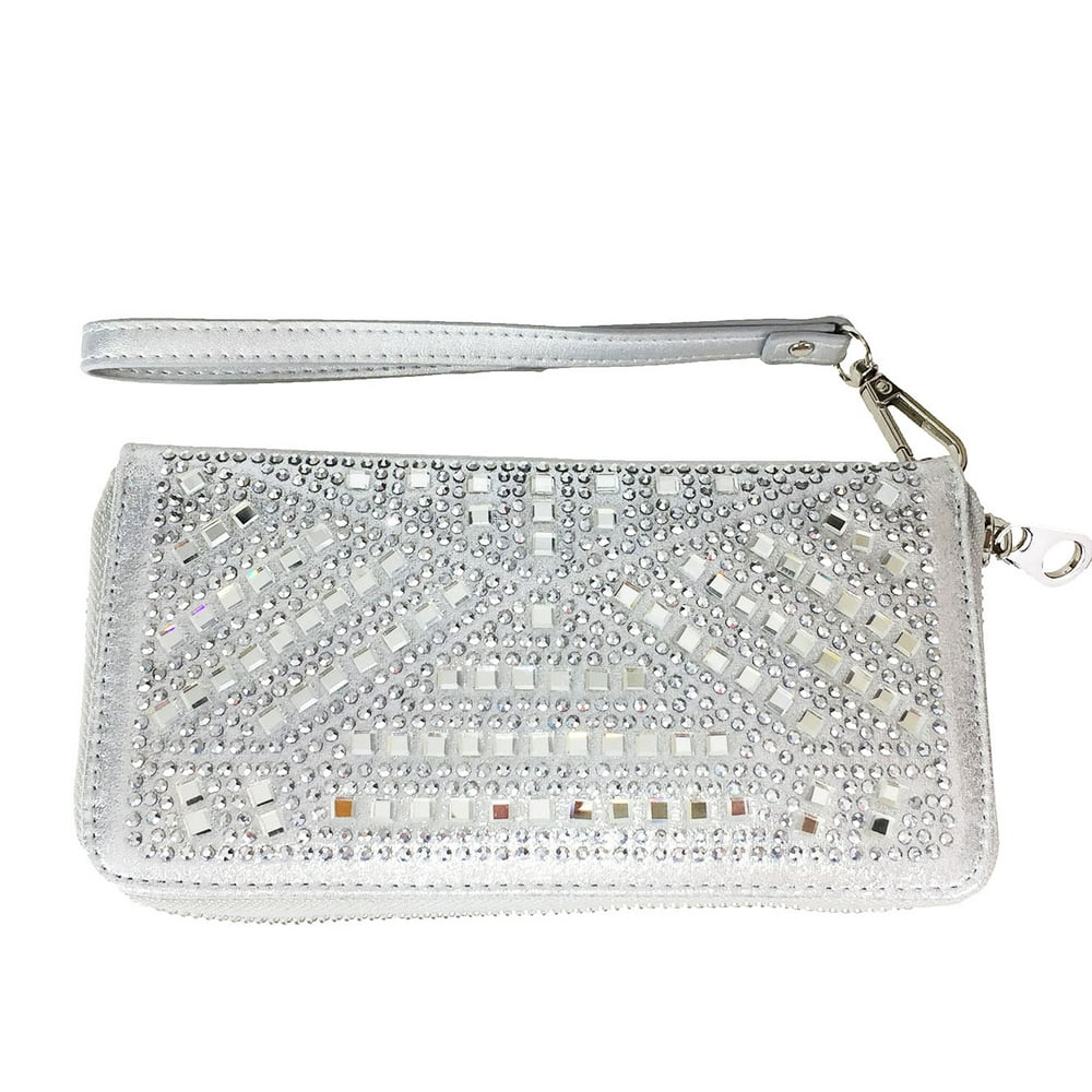 Zzfab - ZzFab Gem Wallet Matching Rhinestone Wallet for Sparkle Purse ...