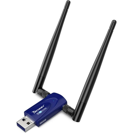 Wireless USB WiFi Adapter for Desktop PC, V26 AC1300Mbps Network Dongle ...