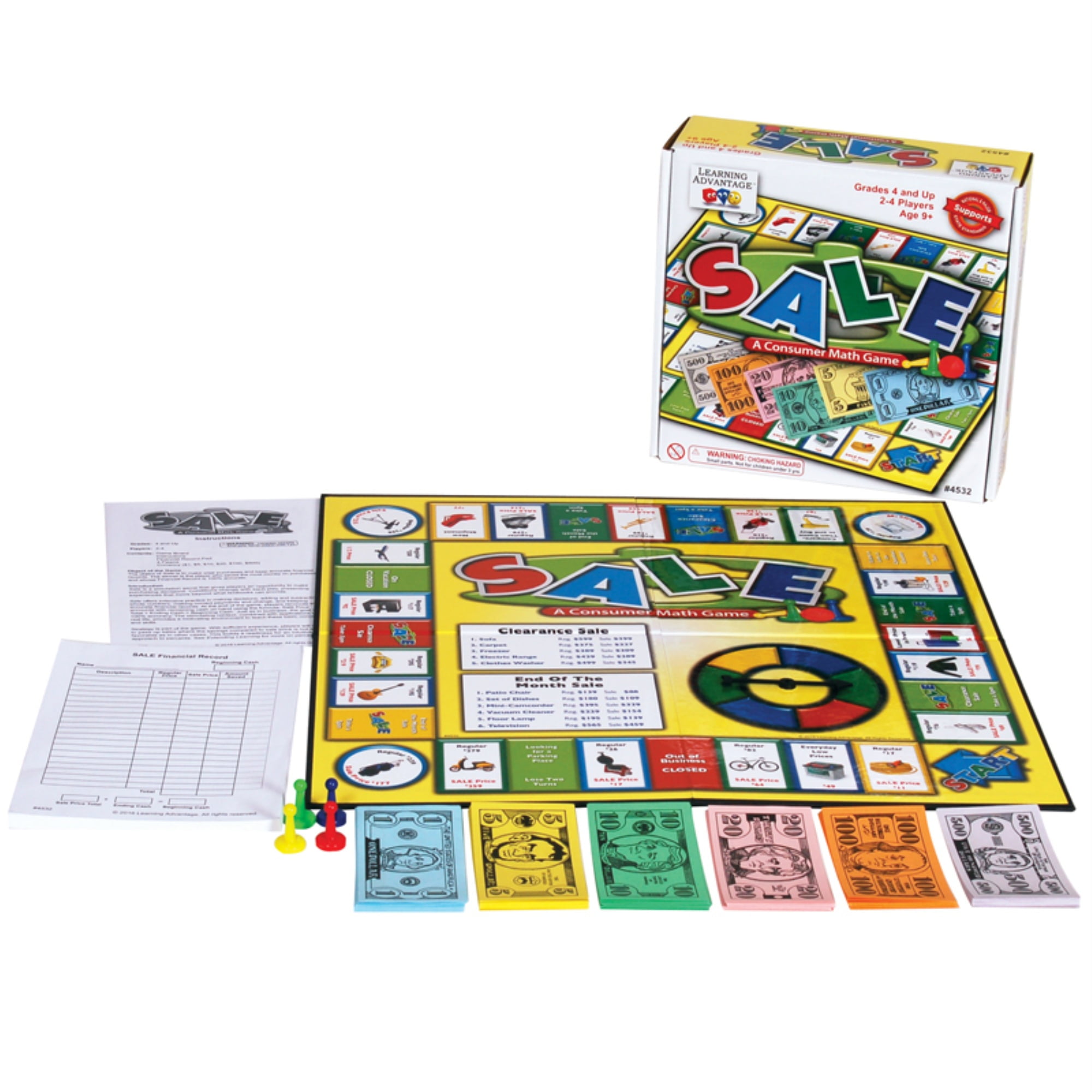 Learning Advantage™ Sale: A Consumer Math Game - Walmart.com