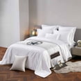 Bless Our Home Bed Runner Twin Size Blue Star Sheep Branch Pots White ...
