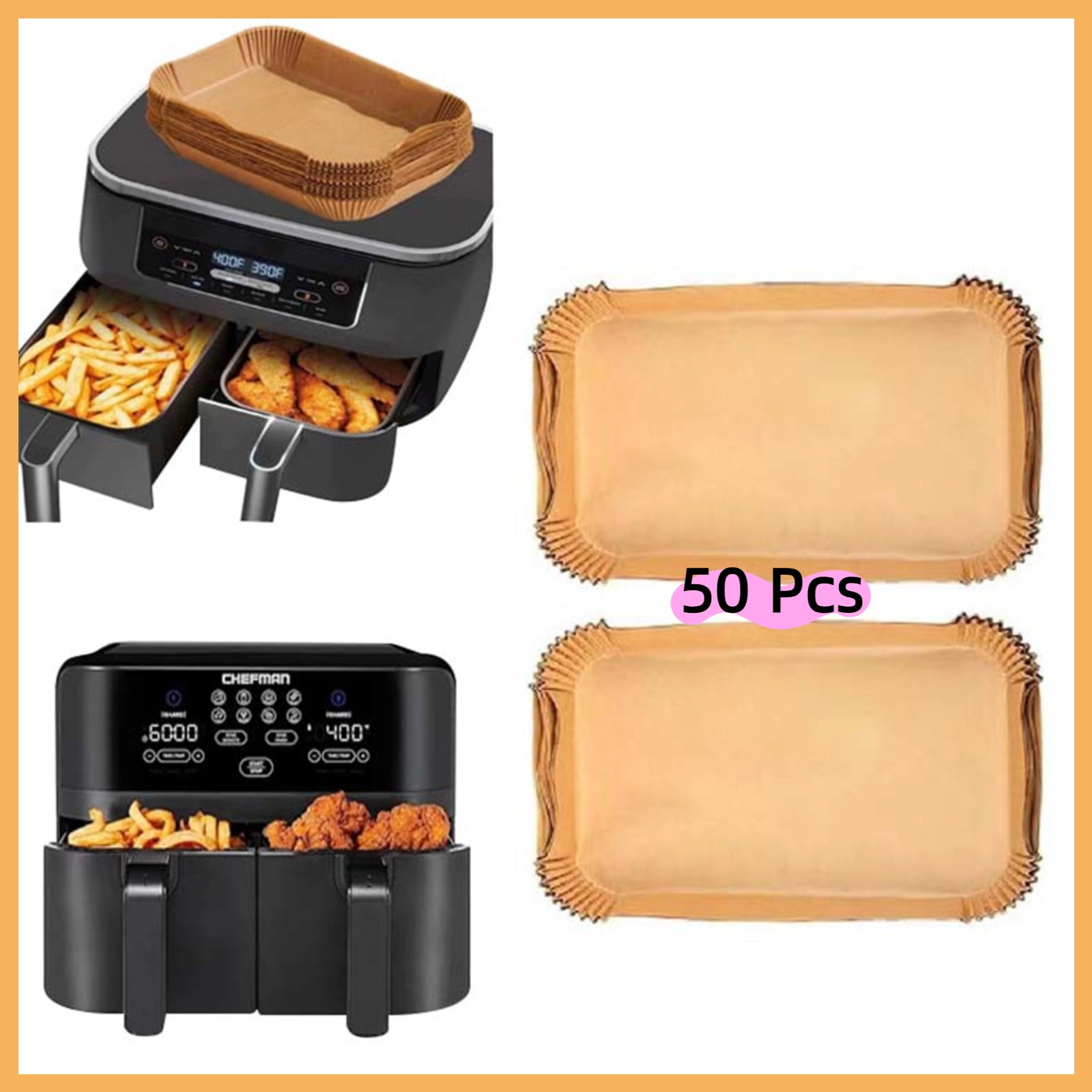 Click here for Hoosue 50 Pcs Non-Stick And Waterproof Parchment P... prices