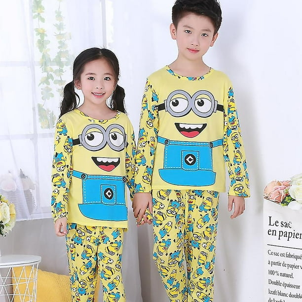 Cartoon Pyjamas Set Kids Girl Boy Long Pajamas Pjs Sleepwear Nightwear ...